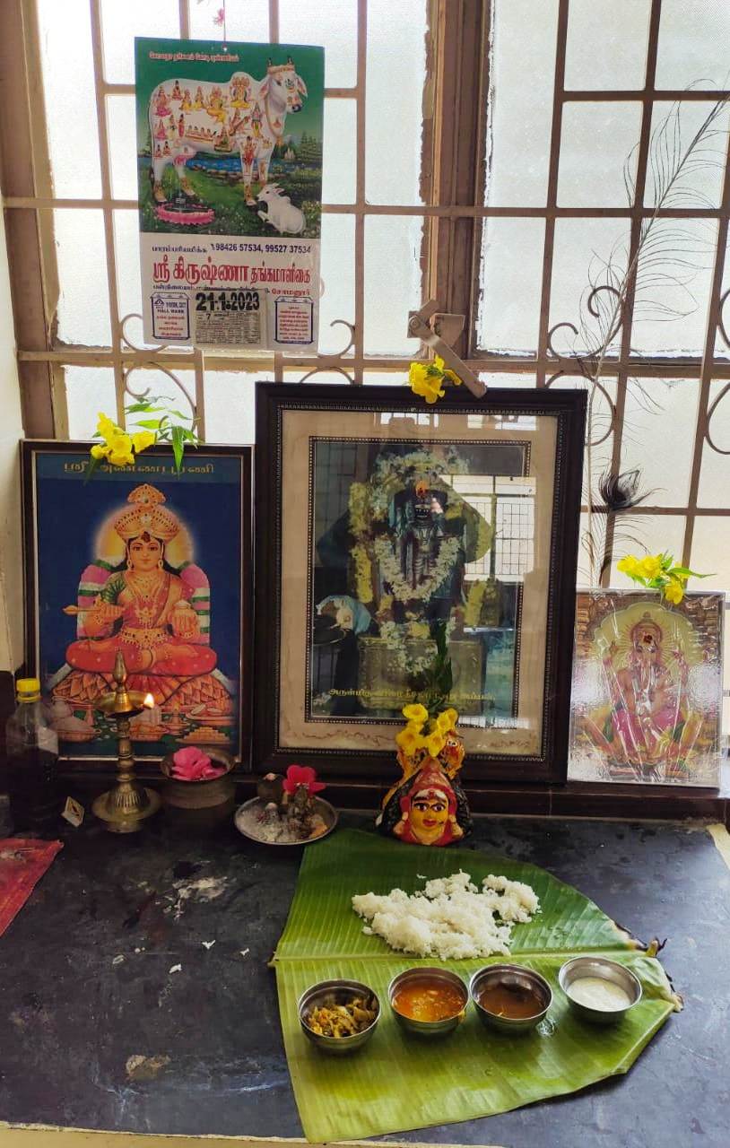 Arulmigu Vazhai Thottathu Ayyan Temple, V. Ayyampalaiyam, Samalapuram ...